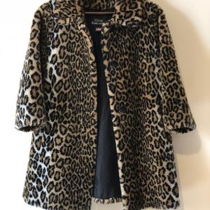 Maria Dionisiou | Jackets & Coats | Leopard Faux Fur Coat | Poshmark
